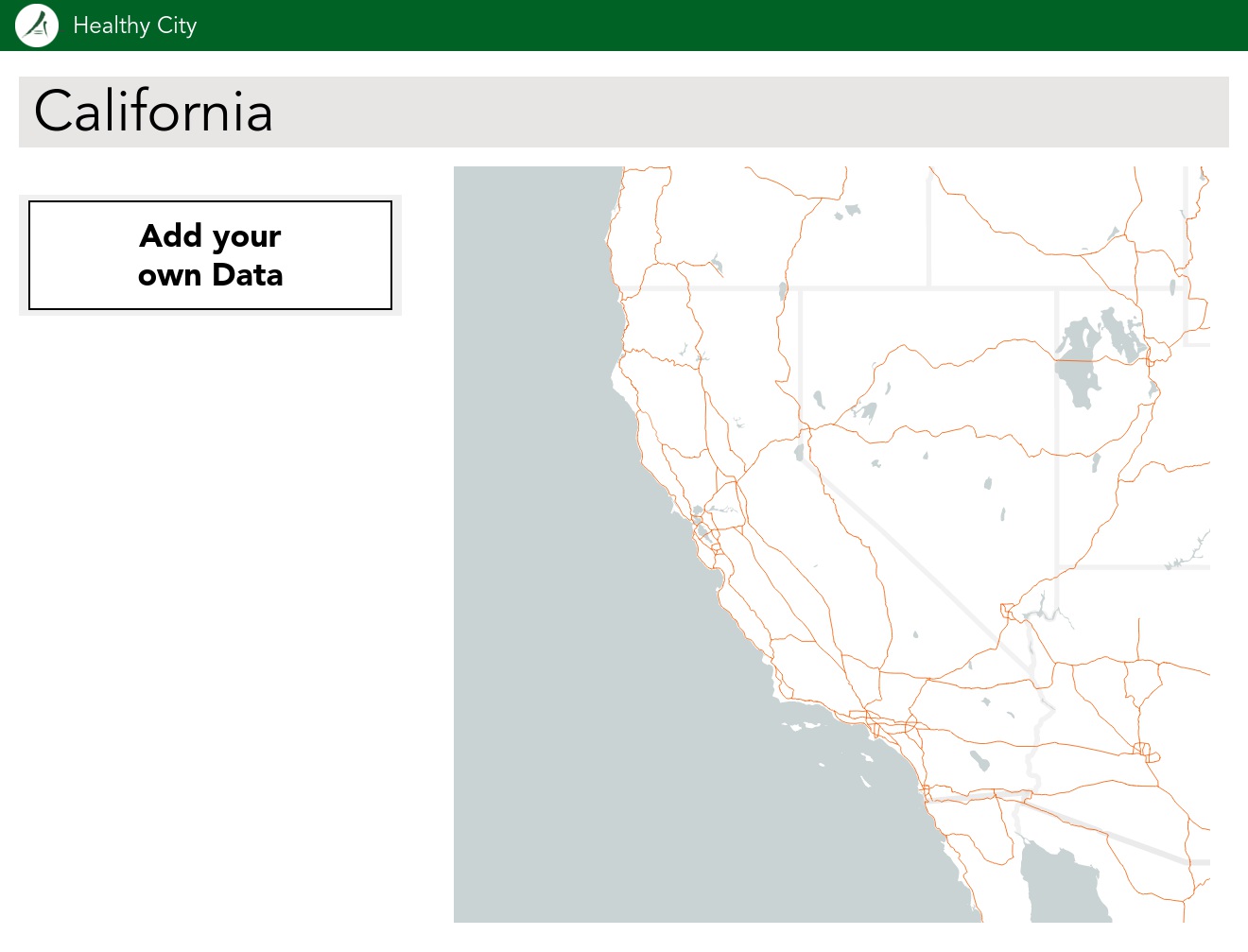 Healthy City Maps - California